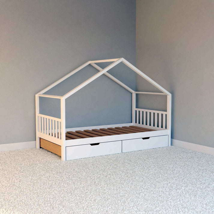 House Bed Plans (US Twin Size) | DIY PDF Guide – Matya Designs