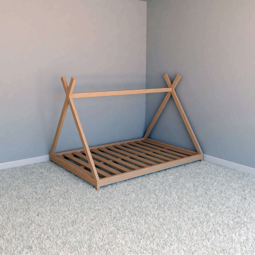 Teepee Floor Bed Plans (US Full Size ) | DIY PDF Guide – Matya Designs