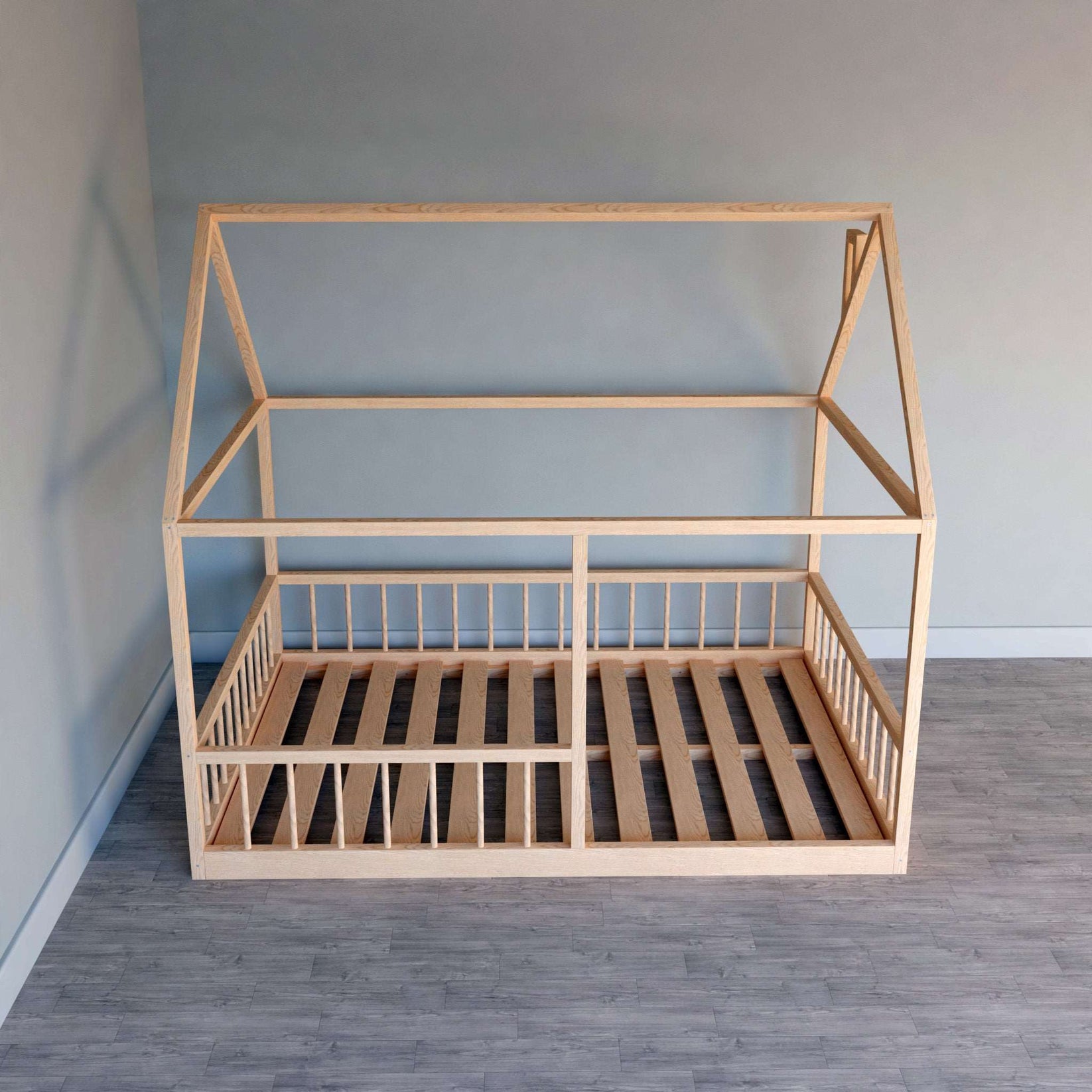 House Bed Plans (US Full Size) | DIY PDF Guide – Matya Designs