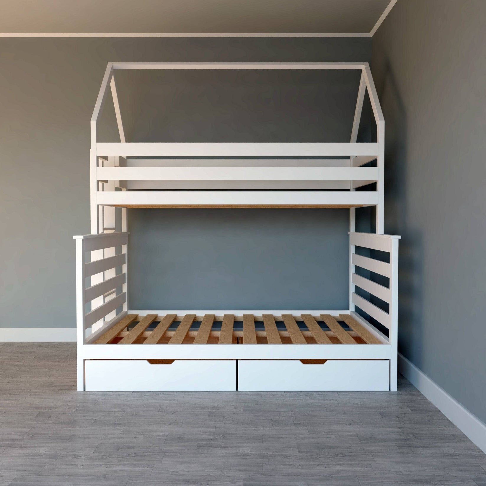 Twin Over Full Bunk Bed Plans | DIY PDF Guide – Matya Designs