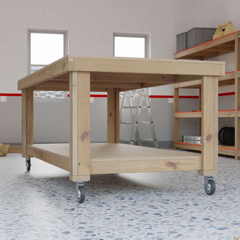 Mobile Workbench Plans | DIY PDF Guide – Matya Designs